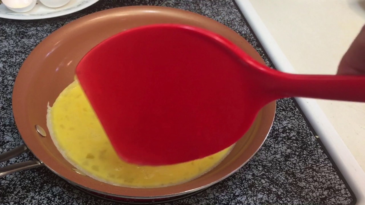red copper non stick 9 inch frying pan review - YouTube