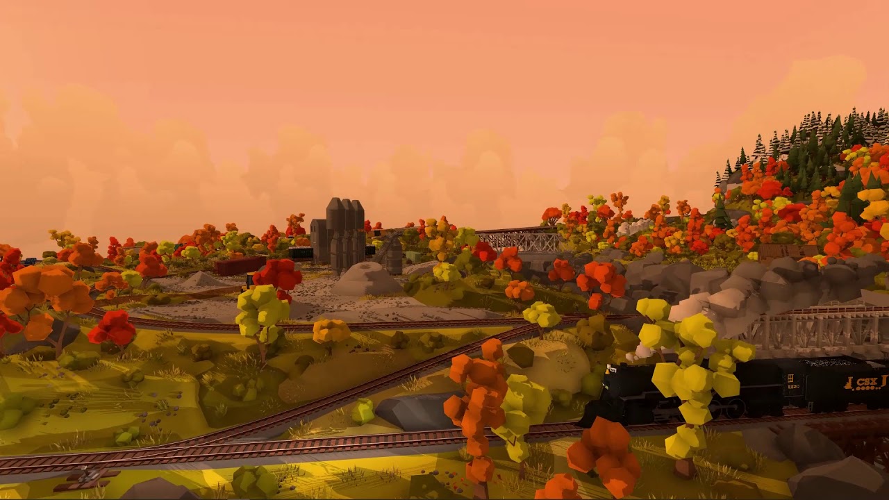 Fall in the Garage - Rolling Line Layout - YouTube