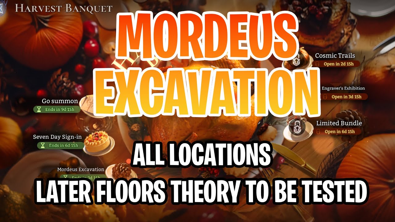 DON'T WASTE YOUR PICK AXES! Mordeus Excavation ALL LOCATIONS - Watcher ...