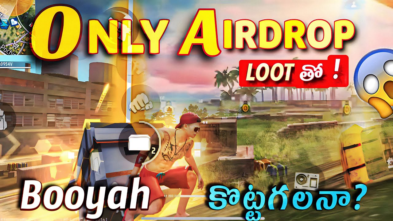 all Air drop challenge in Free Fire || all airdrops in one game 😱After ...