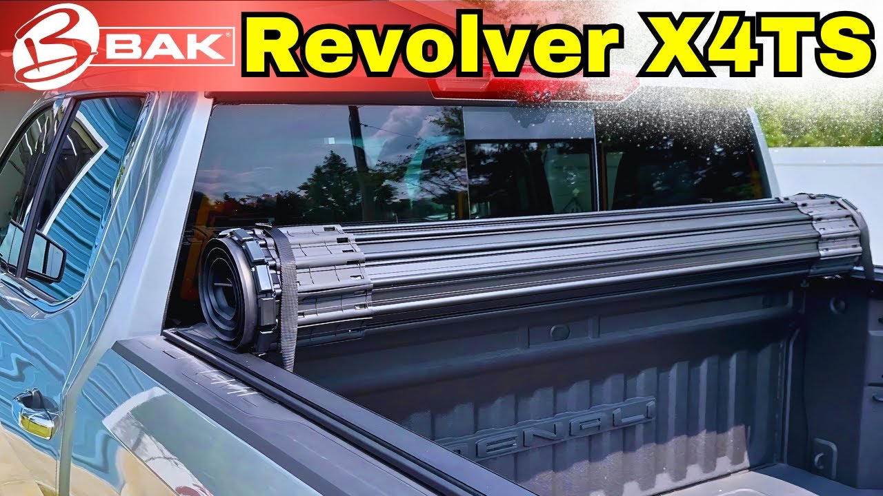 Aluminum Hard Roll Up Bed Cover | BAK Revolver X4TS Review! - YouTube