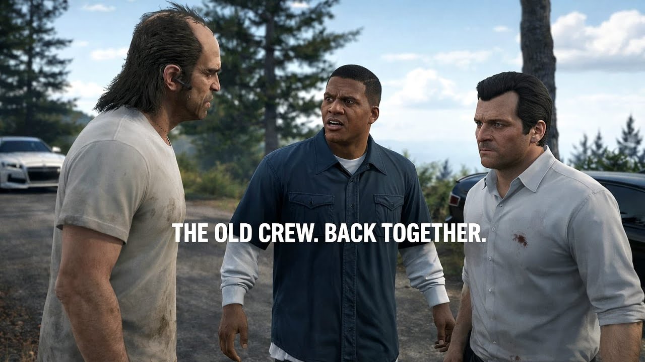 The Old Crew Reunited… 😱 | GTA 5 PS5 4K - YouTube