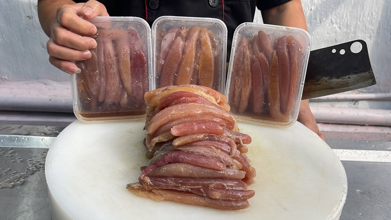 Flying fish roe - bread sandwich // vn chef - YouTube