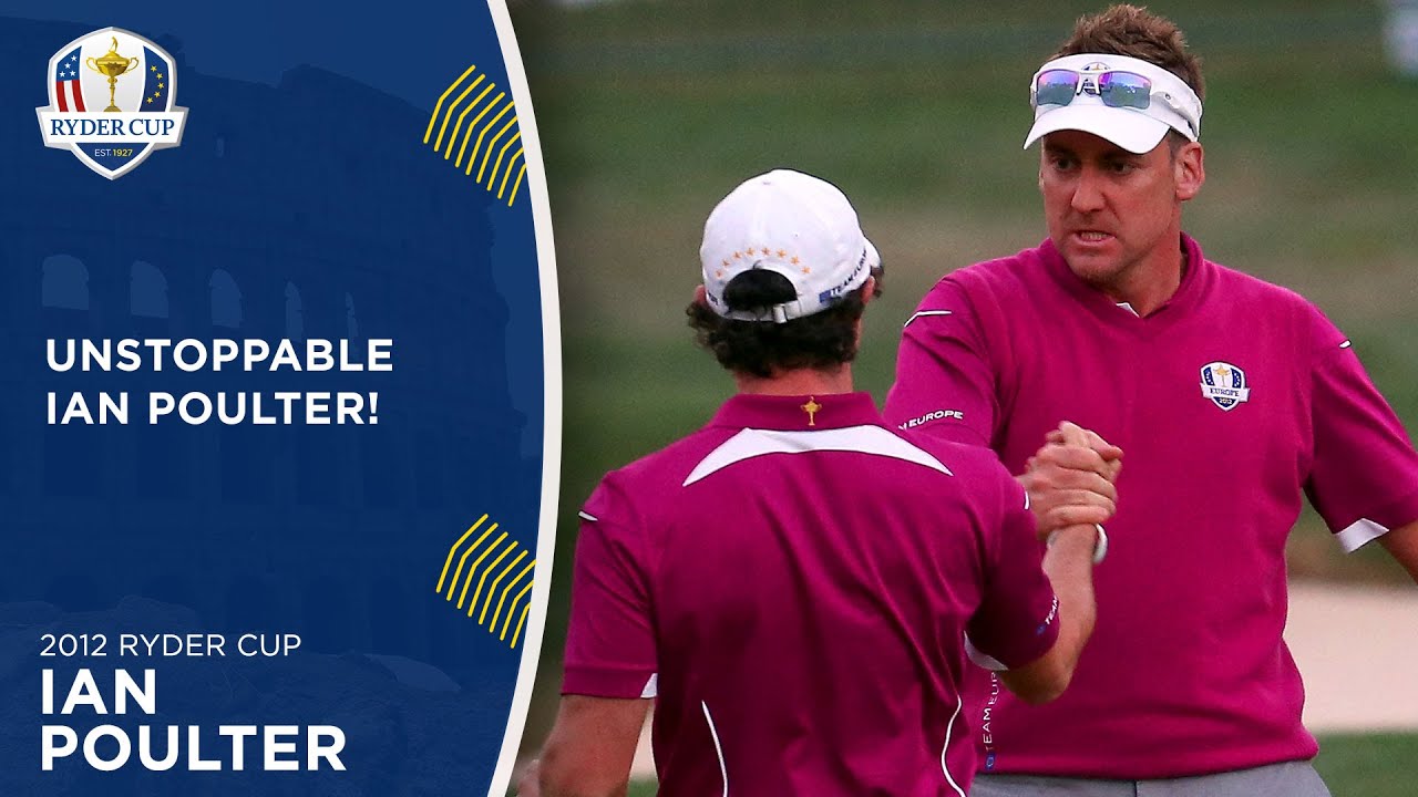 Ian Poulter Makes FIVE Consecutive Birdies To Win | 2012 Ryder Cup ...