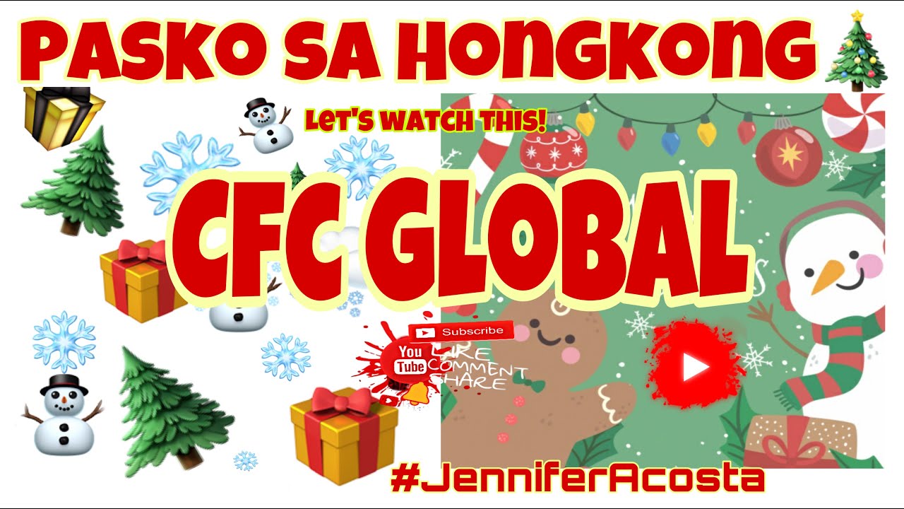 Pasko sa Hongkong | CFC Global | Christmas party 2019 - YouTube