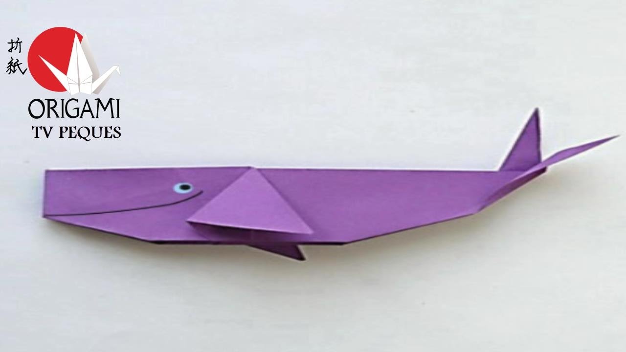 Origami ballena 🌊🌊 - YouTube
