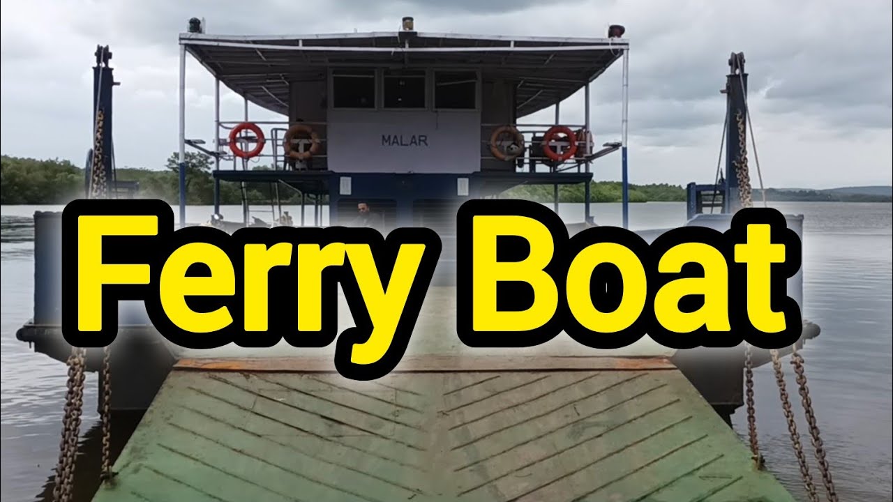 Ferry Boat Ride|Chapora River |Ferry in Goa - YouTube
