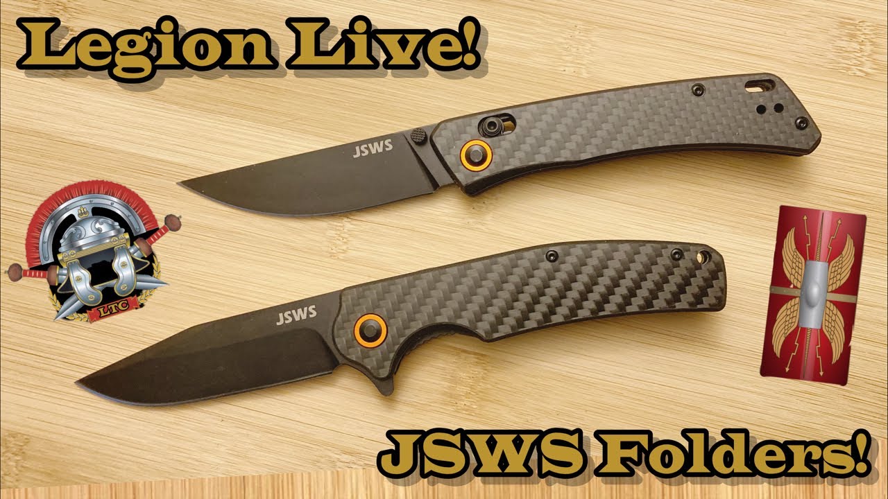 Legion Live look at the JSWS Clip point and Straight back folders! D2 ...