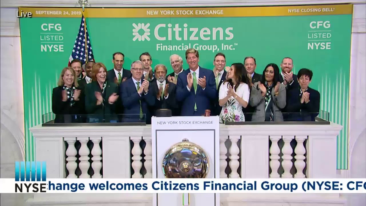 CITIZENS FINANCIAL GROUP (NYSE: CFG) CELEBRATES THEIR 5TH ANNIVERSARY ...