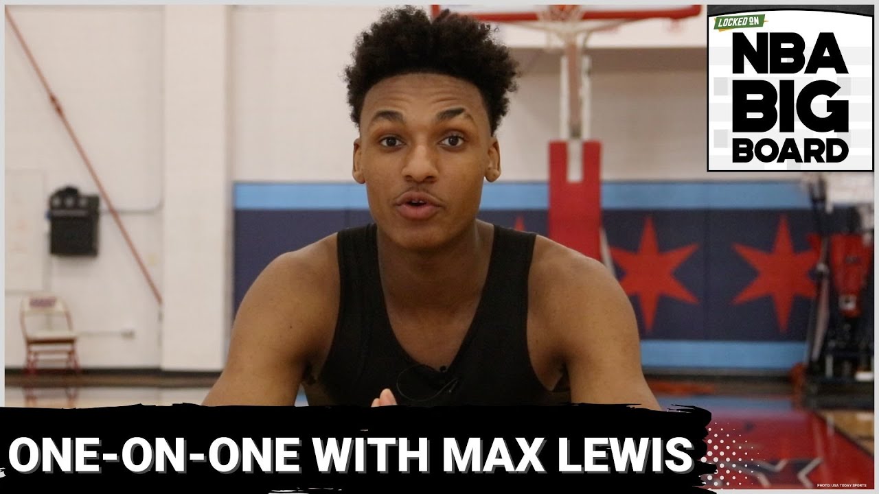 Max Lewis Pre-Draft Interview - NBA Big Board One-On-One Series - YouTube