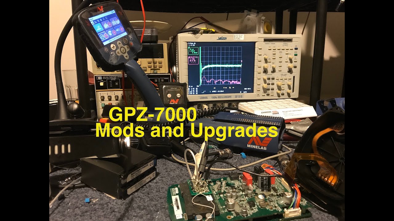 Revisiting upgrades to Minelab GPZ-7000 and GPX-6000 New boards are ...