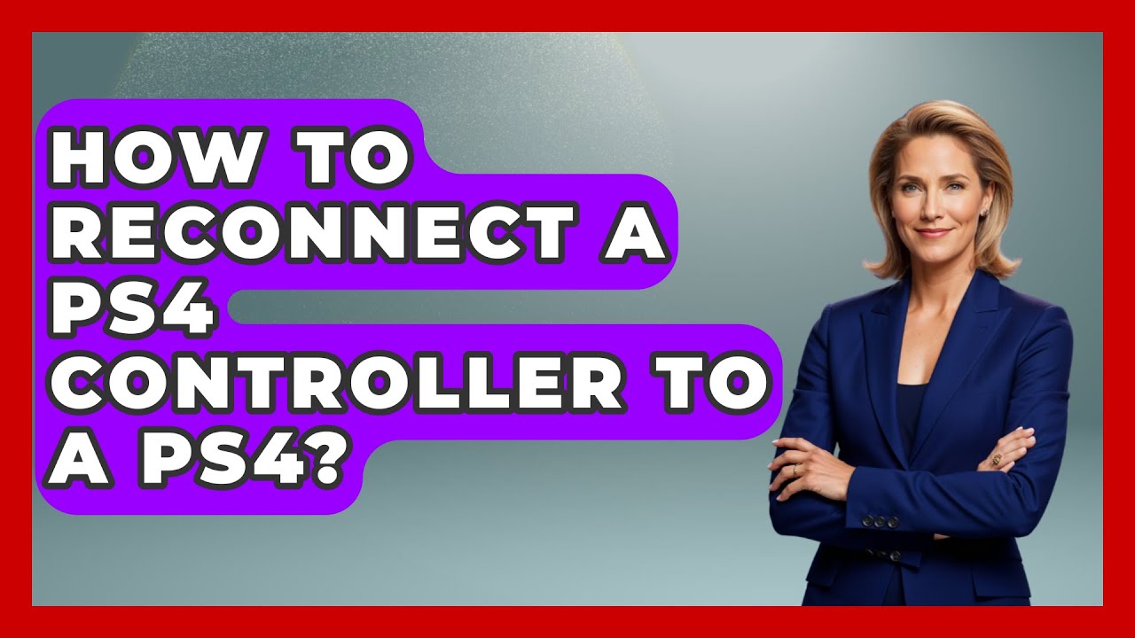 How To Reconnect A PS4 Controller To A PS4? - Video Gamers Vault - YouTube