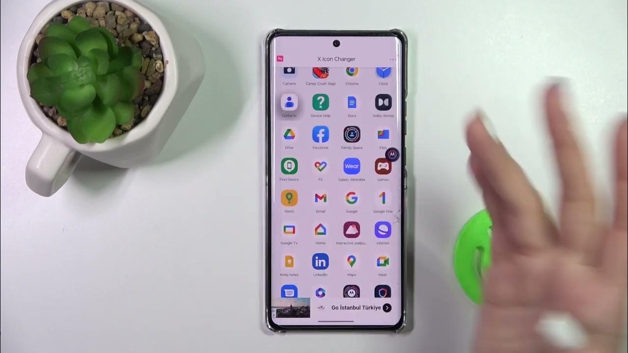 How to Change Icons Shape on Motorola Edge 40 Pro – X Icon Changer App ...