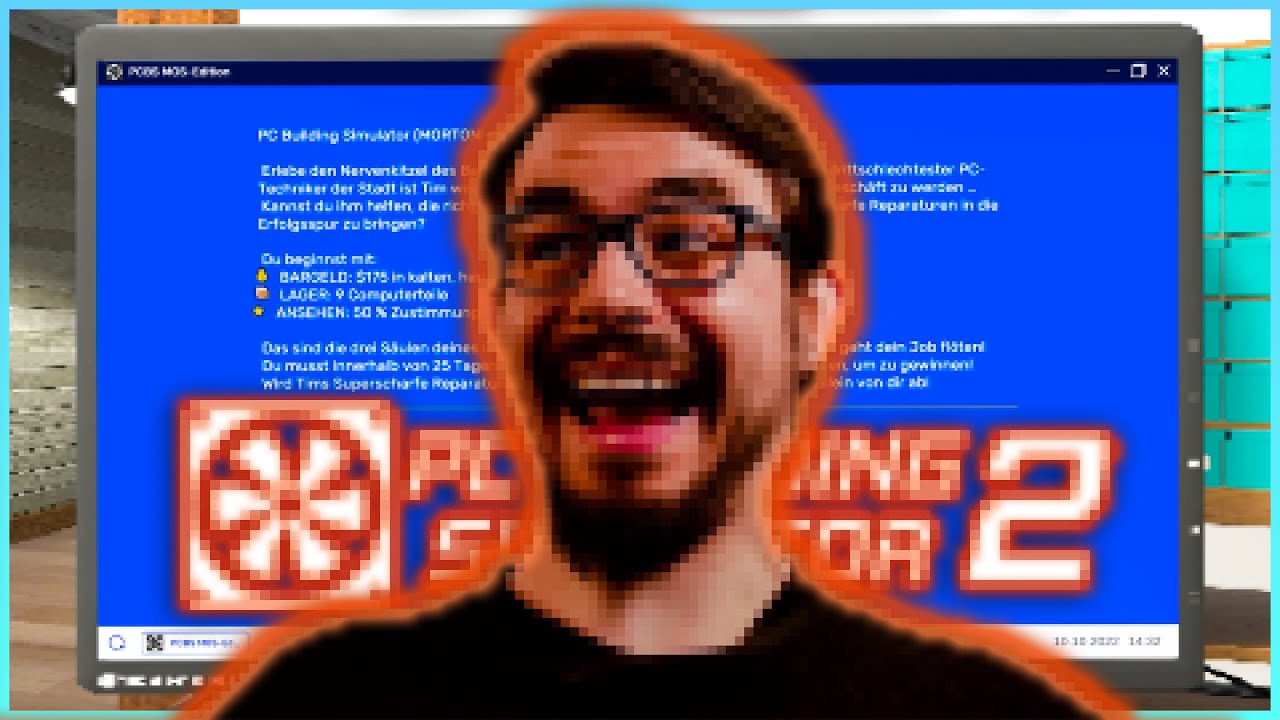 PC Building Simulator MS Dos Edition!! // PC Building Simulator 2 #73 ...