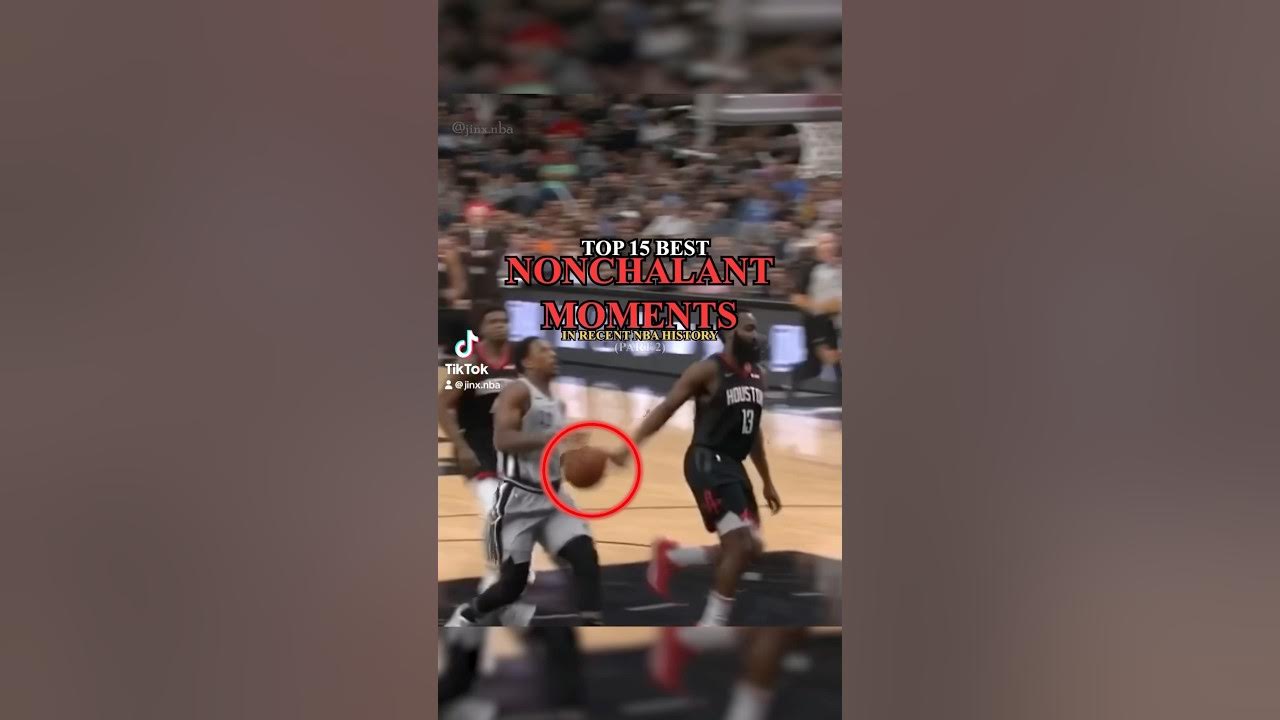 Top 15 Most NONCHALANT MOMENTS In The NBA | Part 2 - YouTube