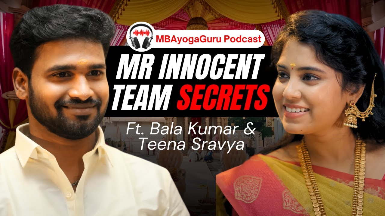 Bala Kumar & Teena Sravya Spill The TEA On Mr. Innocent Team Secrets ...