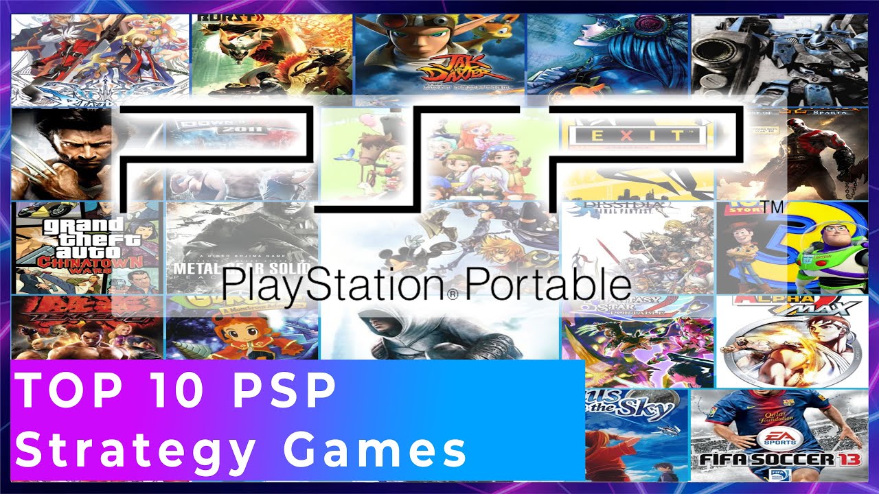 Top 10 PSP Strategy Games - YouTube