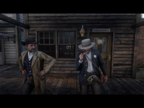 How To Be A Deputy/Join The Sheriffs Department In:Red Dead Redemption ...