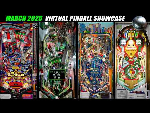 March 2026 Top Virtual Pinball Releases