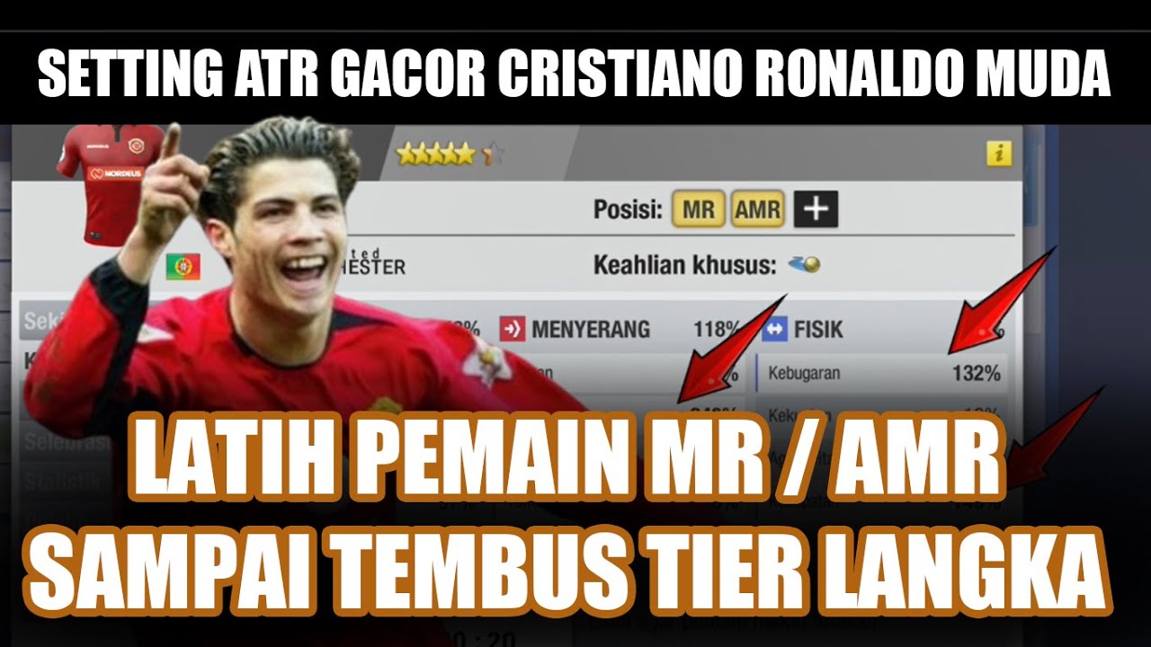 Cara Latih Posisi MR+AMR Dengan Fokus ATR Kunci di Top Eleven 2025 - YouTube