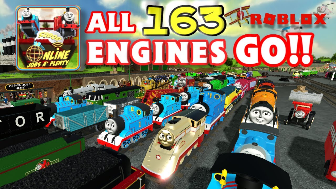 Sodor Online Jobs A' Plenty! All 163 Engines Go!! (10/13/2023) - YouTube