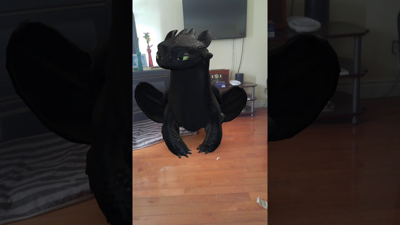 TOOTHLESS IS IN MY HOUSE! 💖🐉 - YouTube