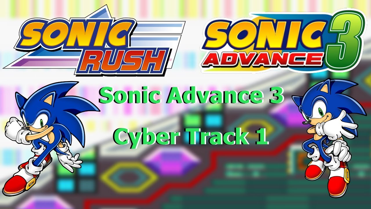 Sonic Advance 3 - Cyber Track 1 (Sonic Rush Soundfont) - YouTube