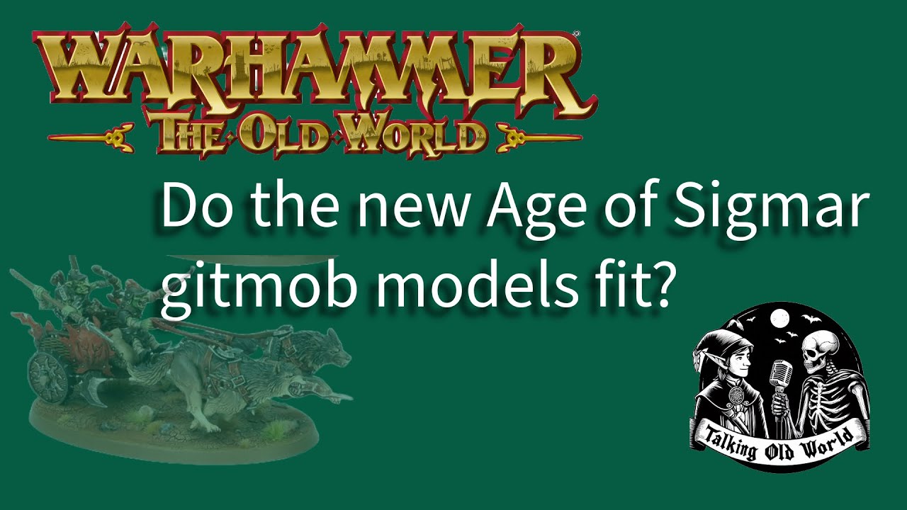 Do the new Gitmob models fit in Warhammer the Old World?? - YouTube