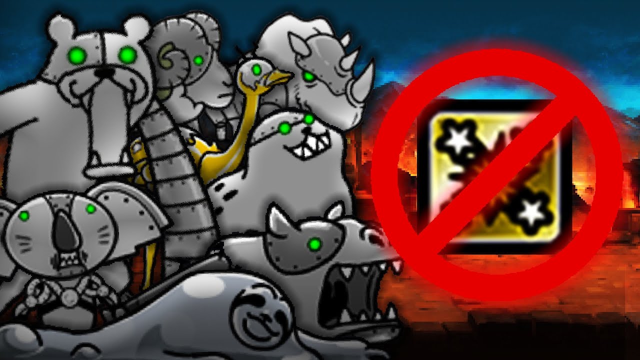 The Battle Cats - Machines in Revolt (No Crit Challenge!!) - YouTube