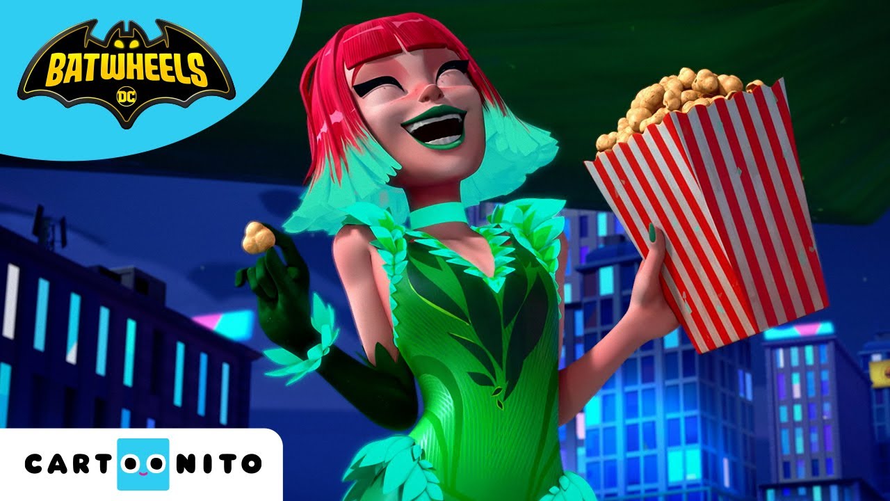 Poison Ivy Unleashed | Batwheels | Cartoonito | Cartoons for Kids - YouTube