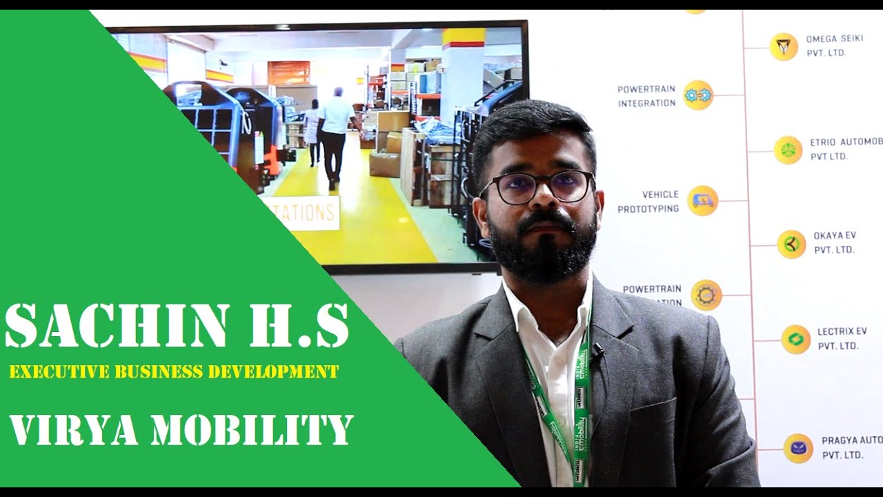 Sachin H.S, Executive Business Development shared about Virya Mobility ...