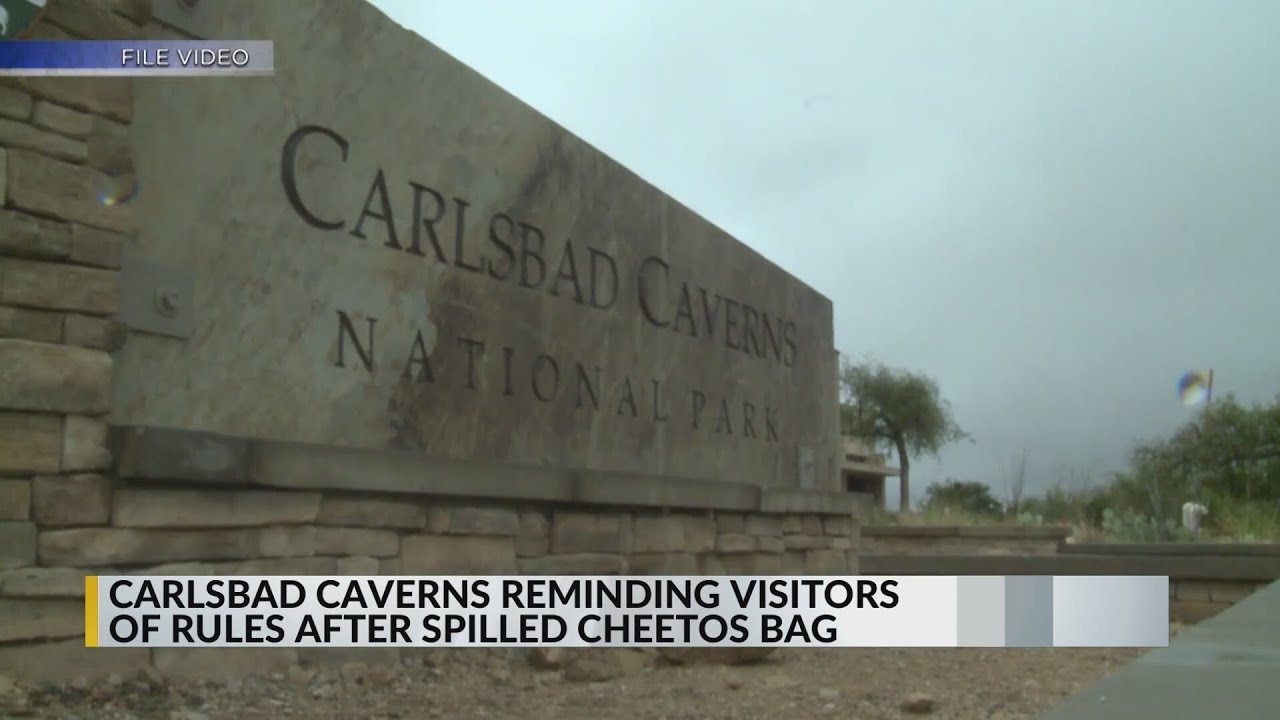 Bag of Cheetos has 'huge' negative impact on Carlsbad Caverns ...