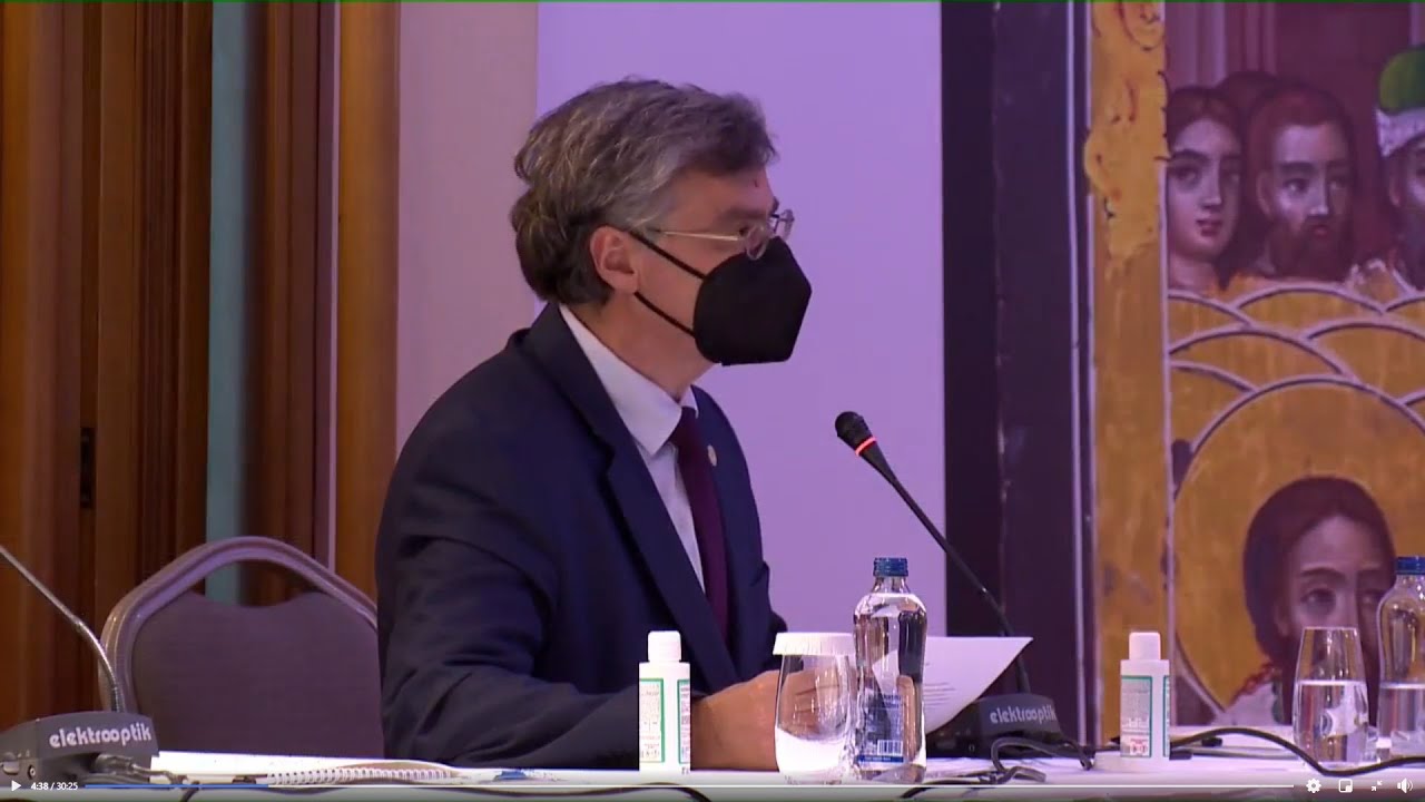 ΟΜΙΛΙΑ ΤΟΥ ΕΝΤΙΜ ΚΑΘΗΓΗΤΟΥ ΣΩΤΗΡΙΟΥ ΤΣΙΟΔΡΑ HILTON 01 09 2021 - YouTube