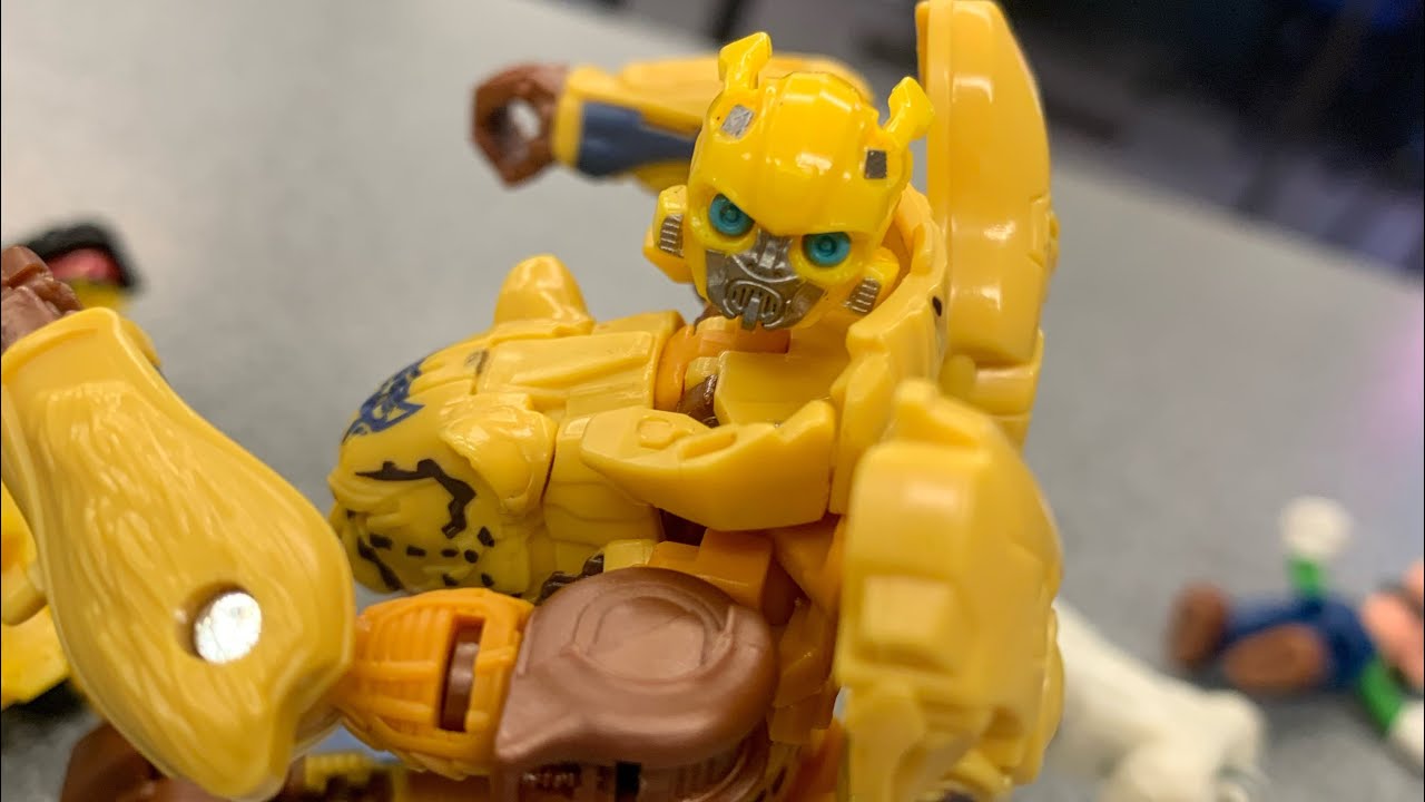 Bumblebee stop motion - YouTube