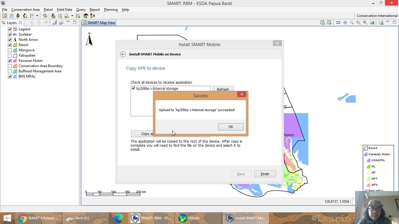 Cara Install SMART Mobile (Spatial Monitoring and Reporting Tool) - YouTube