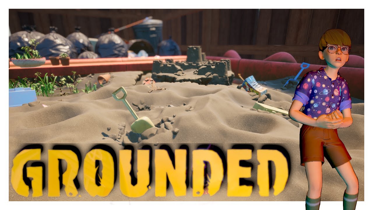 The Sandbox Is Lava: Grounded Lets Play - YouTube