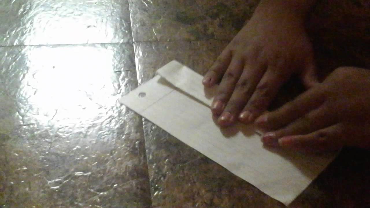 how to make a paper popper - YouTube