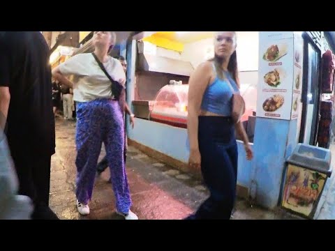 Night Life Area In Nepal | Kathmandu (Thamel)| Night Club Bar ...