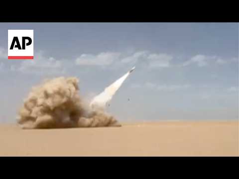 US military releases videos said to show strikes on Iran