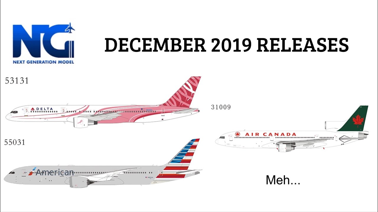 NG Models December 2019 Releases - YouTube