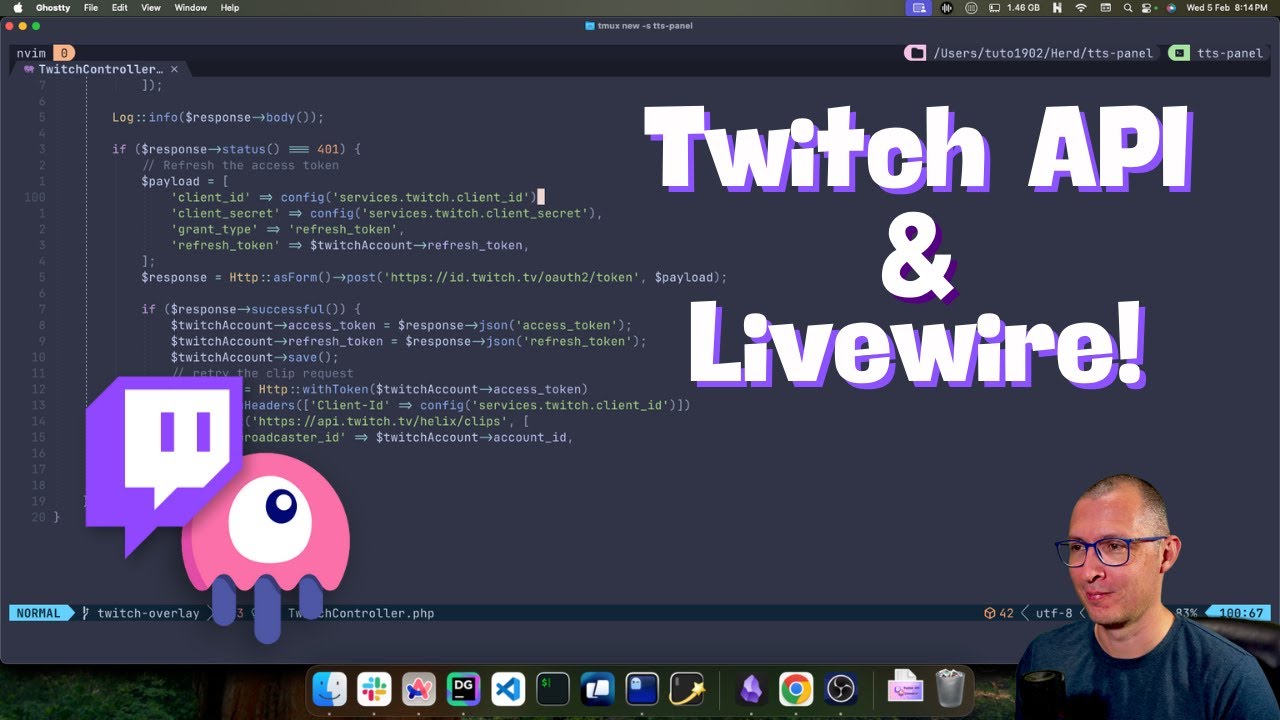 Twitch API With Livewire 🧑🏻‍💻 - YouTube
