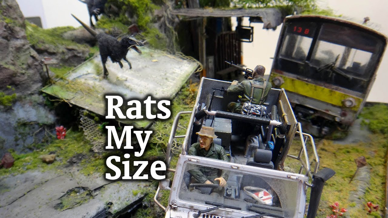 “Rats My Size”, 1:35 Military Scale Model Diorama - YouTube