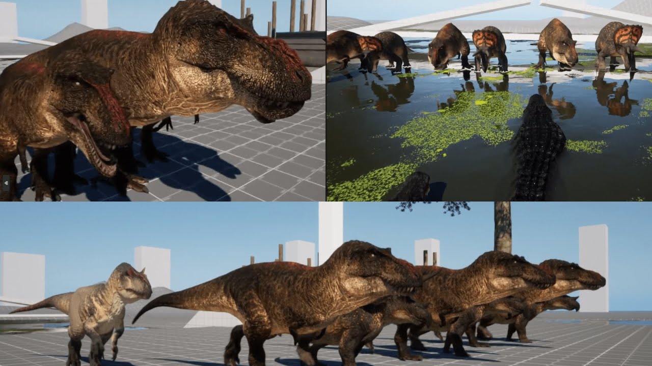 Dondi Shows Elder Rex/Trike/Deino/Allo/Carno/Cera/Dibble Full Stream 05 ...