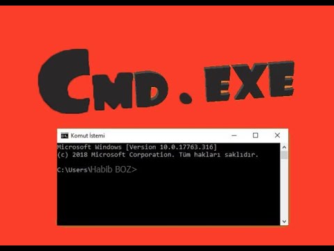 CMD KOMUTLARI!!! (İZLEMEDEN GEÇME)