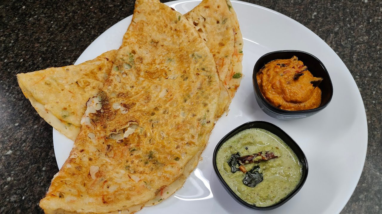 Rice flour dosa | Instant Rice flour dosa - YouTube