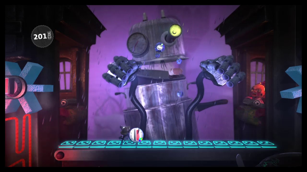LittleBigPlanet™3 robot Boss fight - YouTube