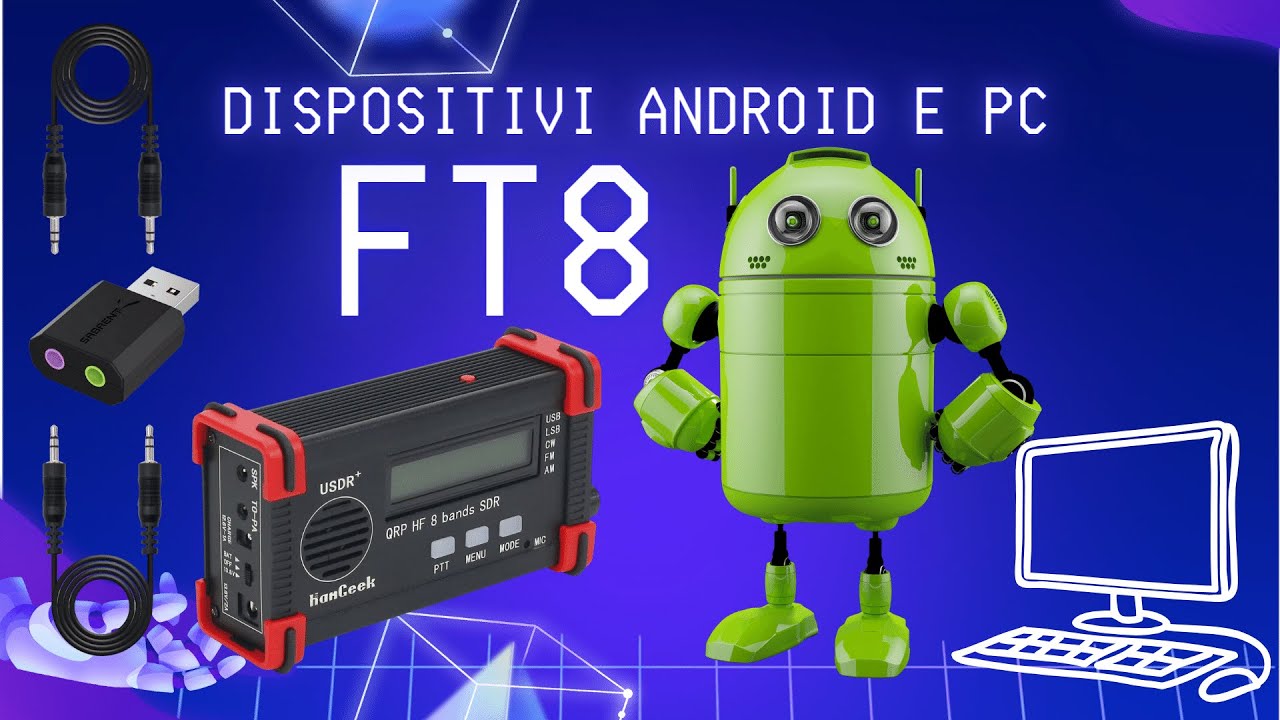 Ricevere e Trasmettere in FT8 con Android (FT8CN), PC e MAC (WSJTX) tramite Red Corner #ft8 #qrp ...