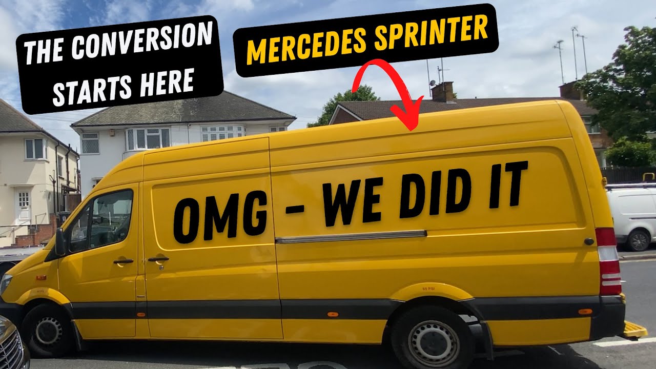We Bought our First Van to Self Convert | Mercedes Sprinter Van ...