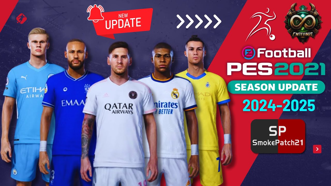 PES 2021 New Smoke Patch Update October 2024 | eFootball 2021 Patch ...