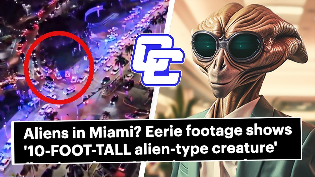 Was It A Alien In The Miami Mall? - YouTube
